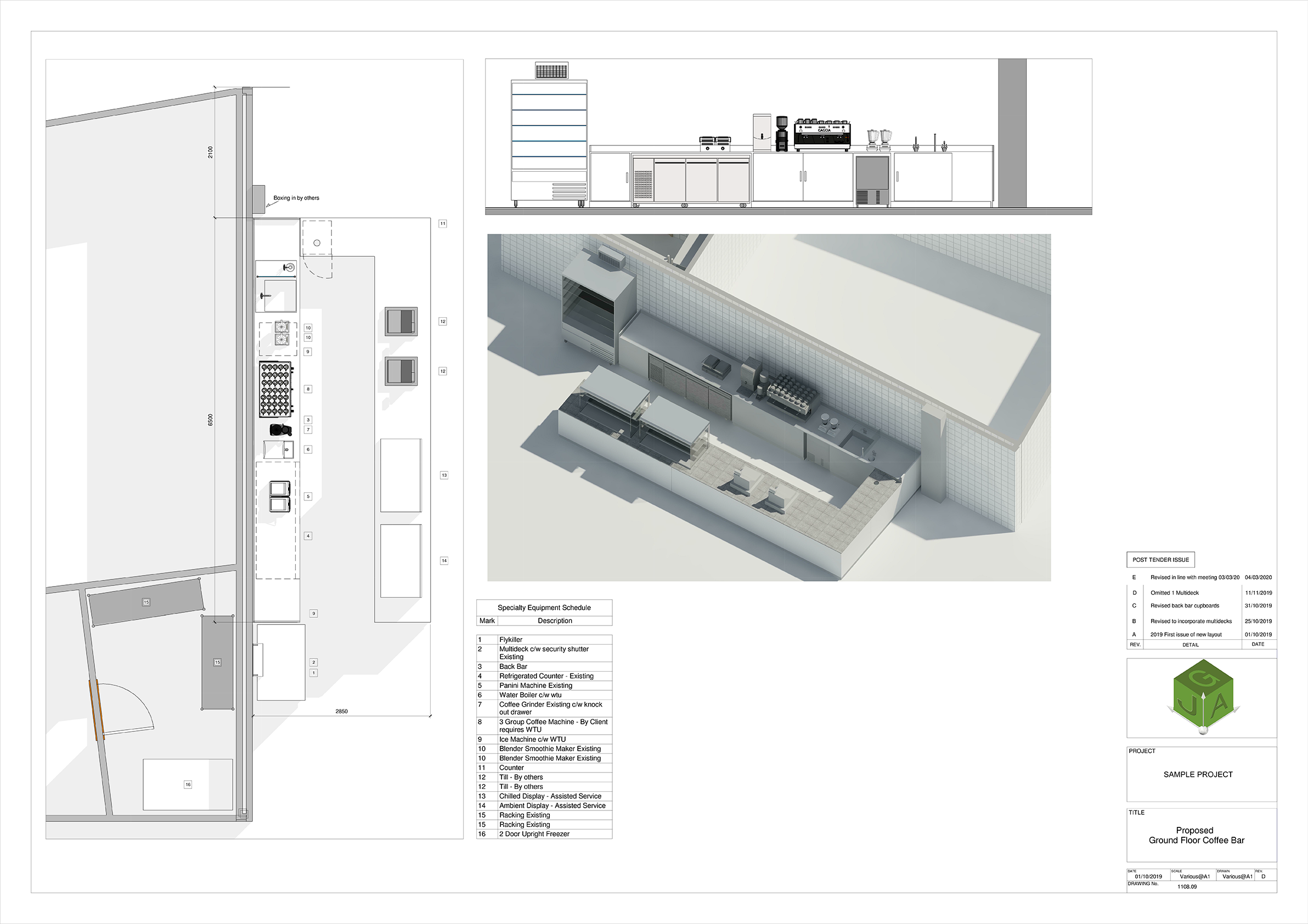 Revit BIM - John Gillam Associates Ltd